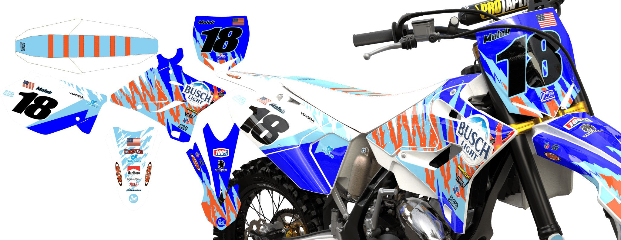 Custom Graphic Kits – Omega Moto Graphics