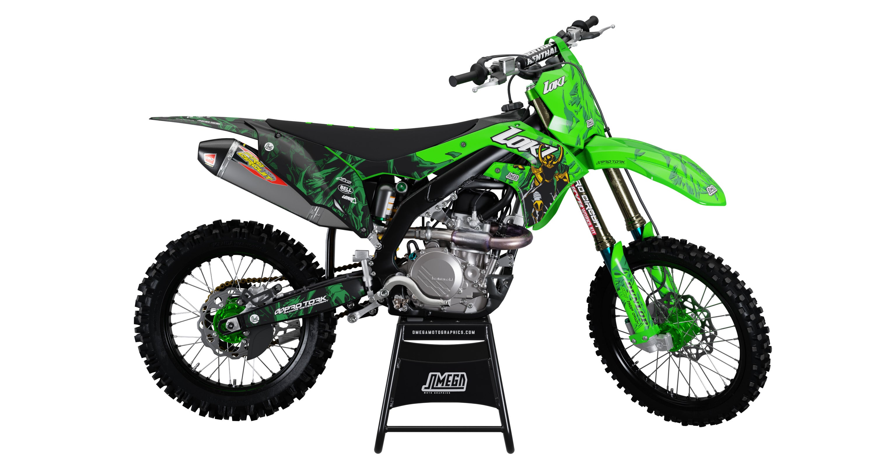 Loki Inspired Graphics kit – Omega Moto Graphics