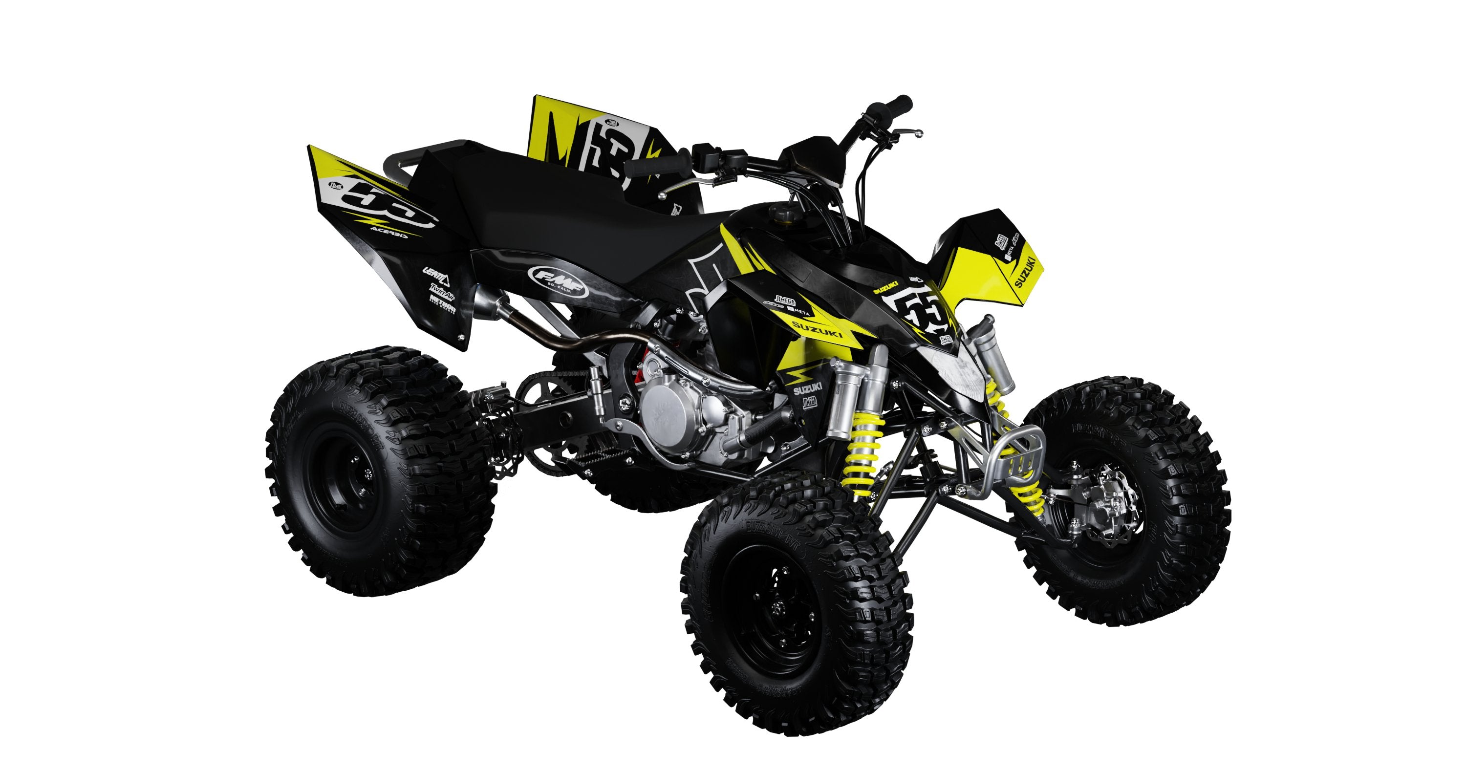Dope S Quad Graphics Kit | Quad & ATV Stickers – Omega Moto Graphics