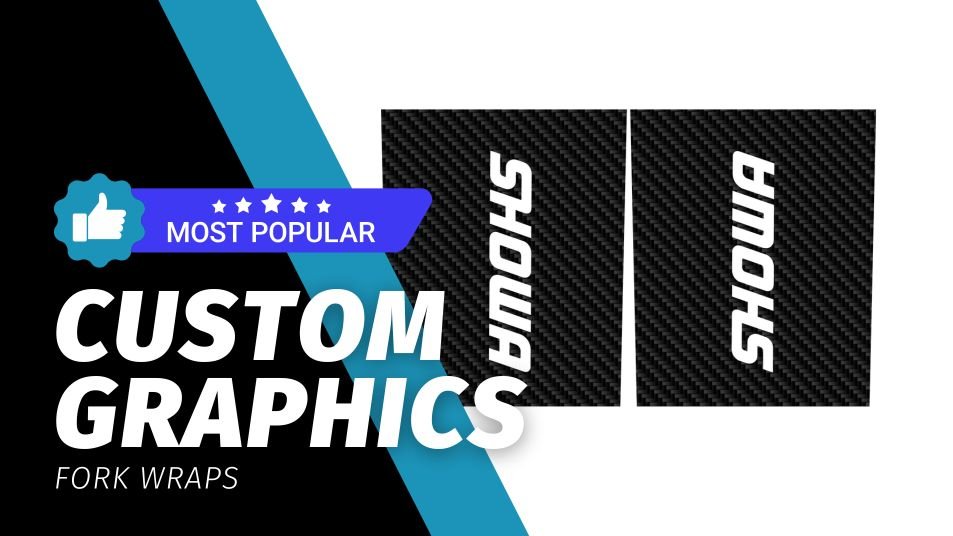 Custom Fork Wraps – Omega Moto Graphics