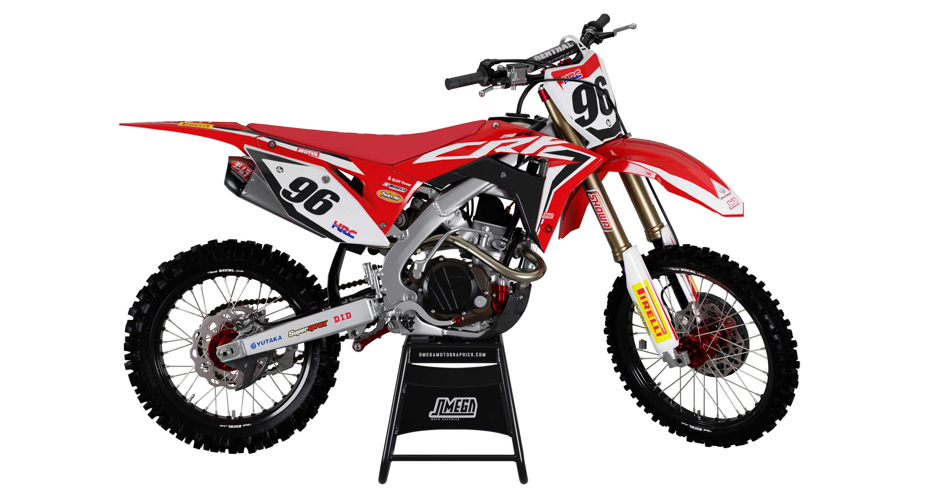 Factory Honda 2023 Graphics Kit | Omega Moto Graphics