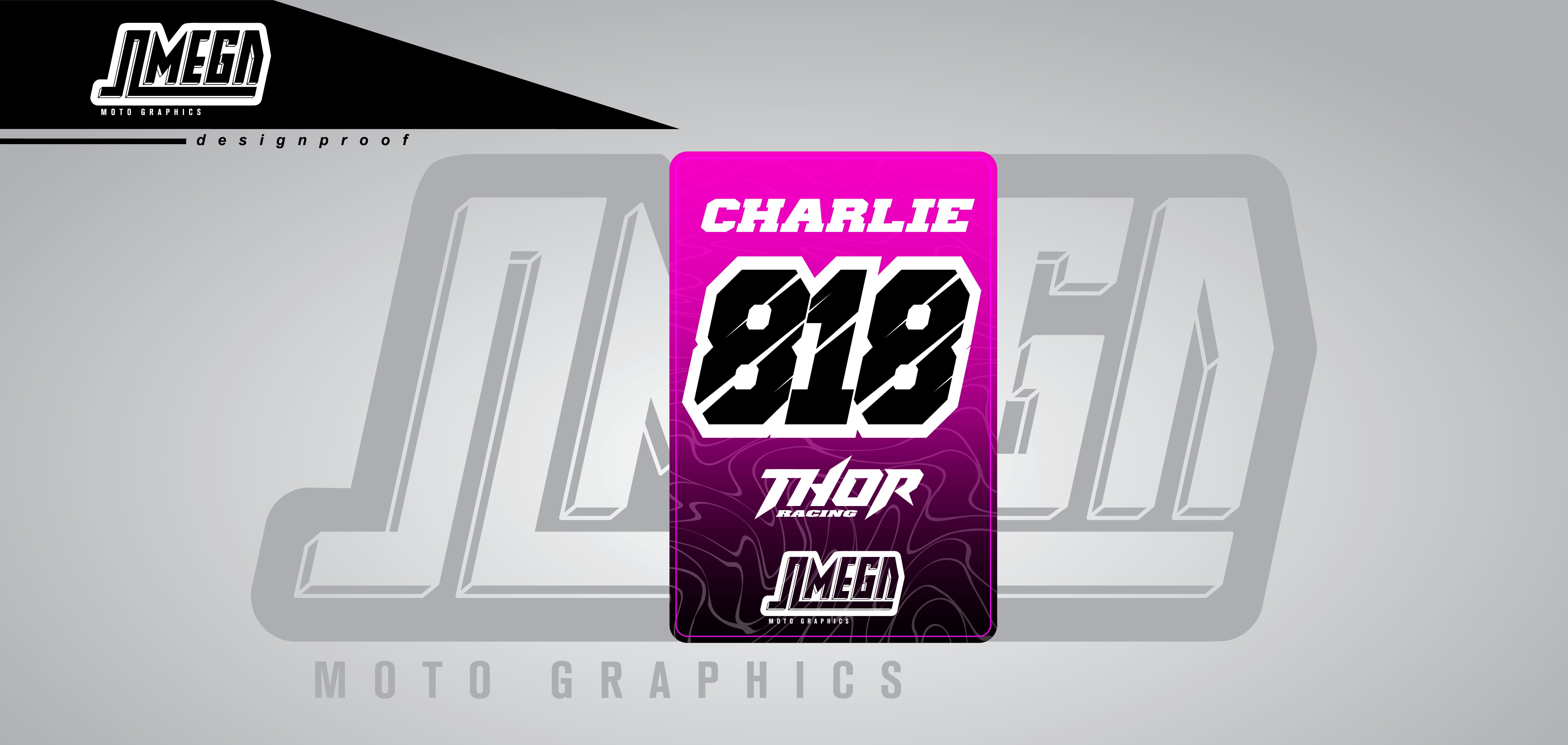 Fade Under Fender Stickers – Omega Moto Graphics