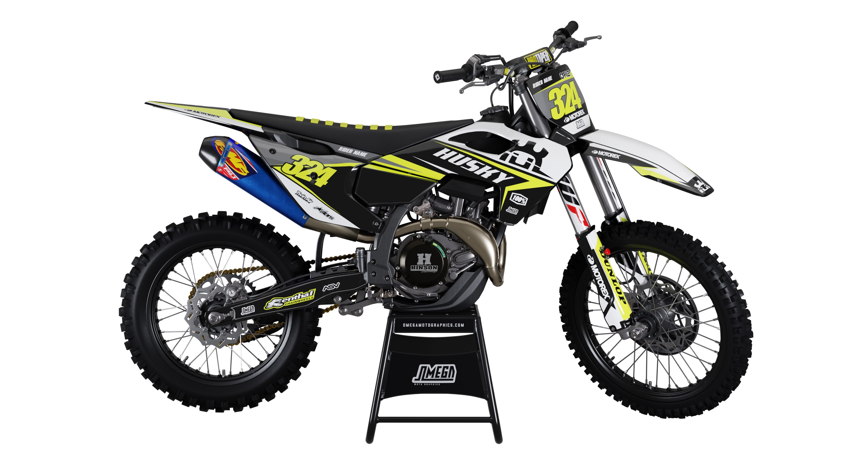Factory Plus Graphics Kit | MX Sticker Kit – Omega Moto Graphics