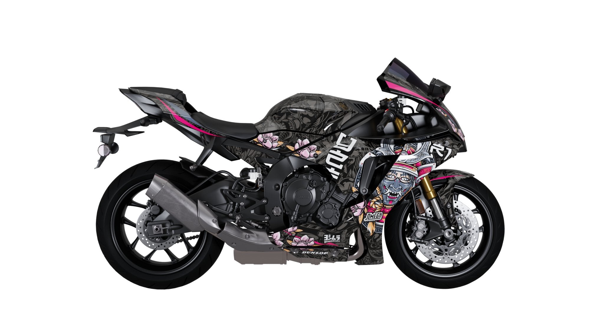 Kyoto Road Bike Graphics Kit – Omega Moto Graphics