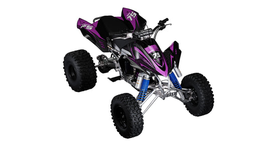 Purple Kool Aid Quad Graphics Kit | ATV Graphics Kit – Omega Moto Graphics