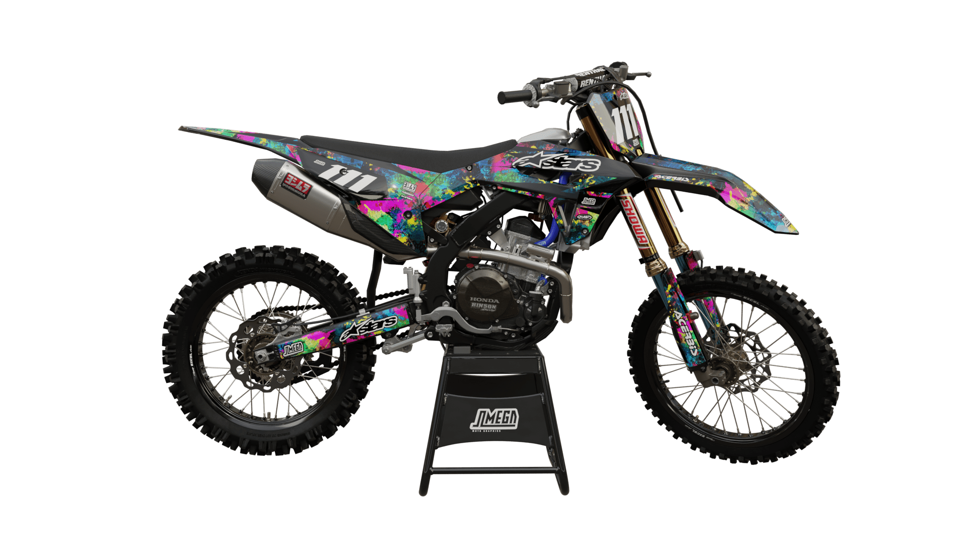 Splash graphics kit | Omega Moto Graphics
