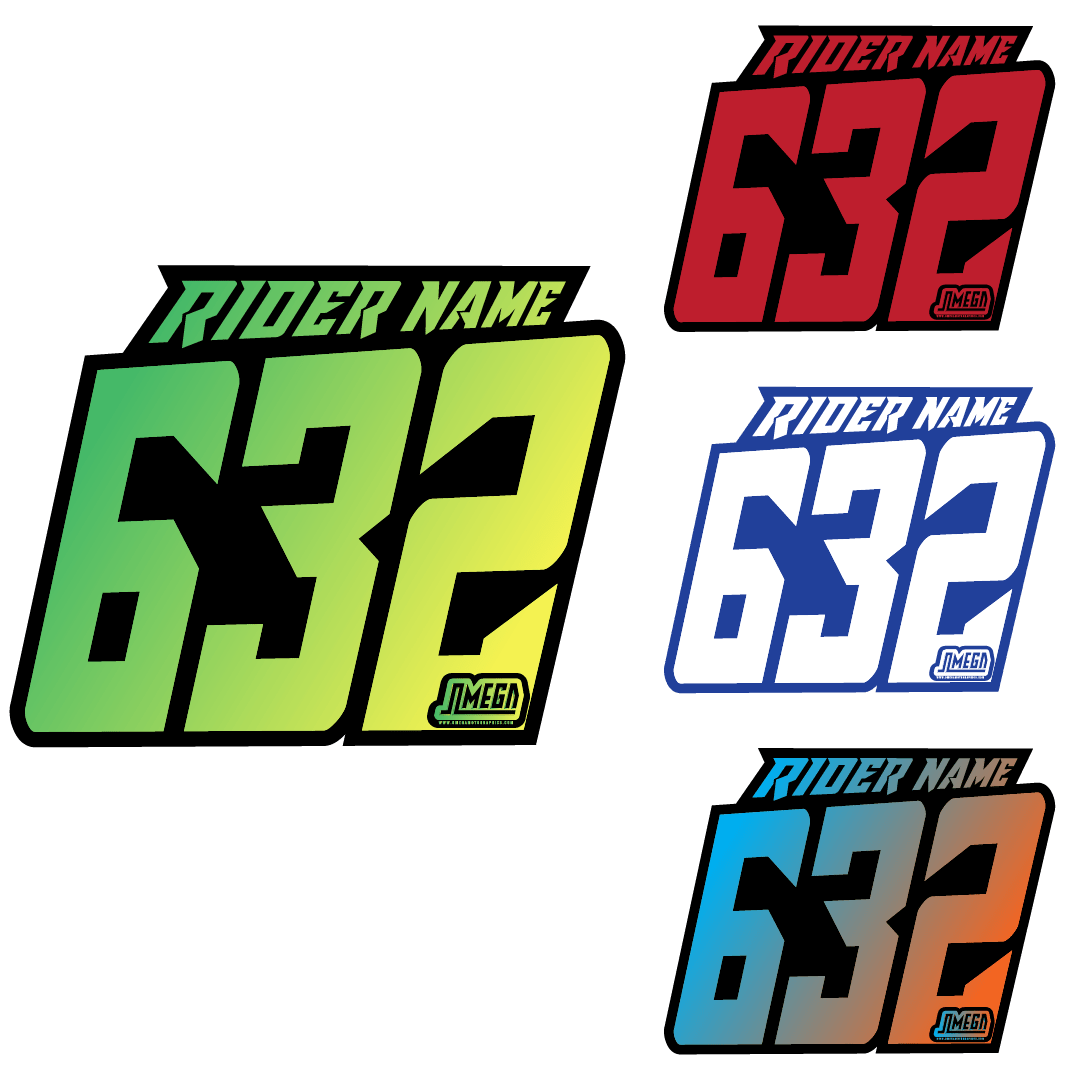 Raider Iron-On Jersey Print – Omega Moto Graphics