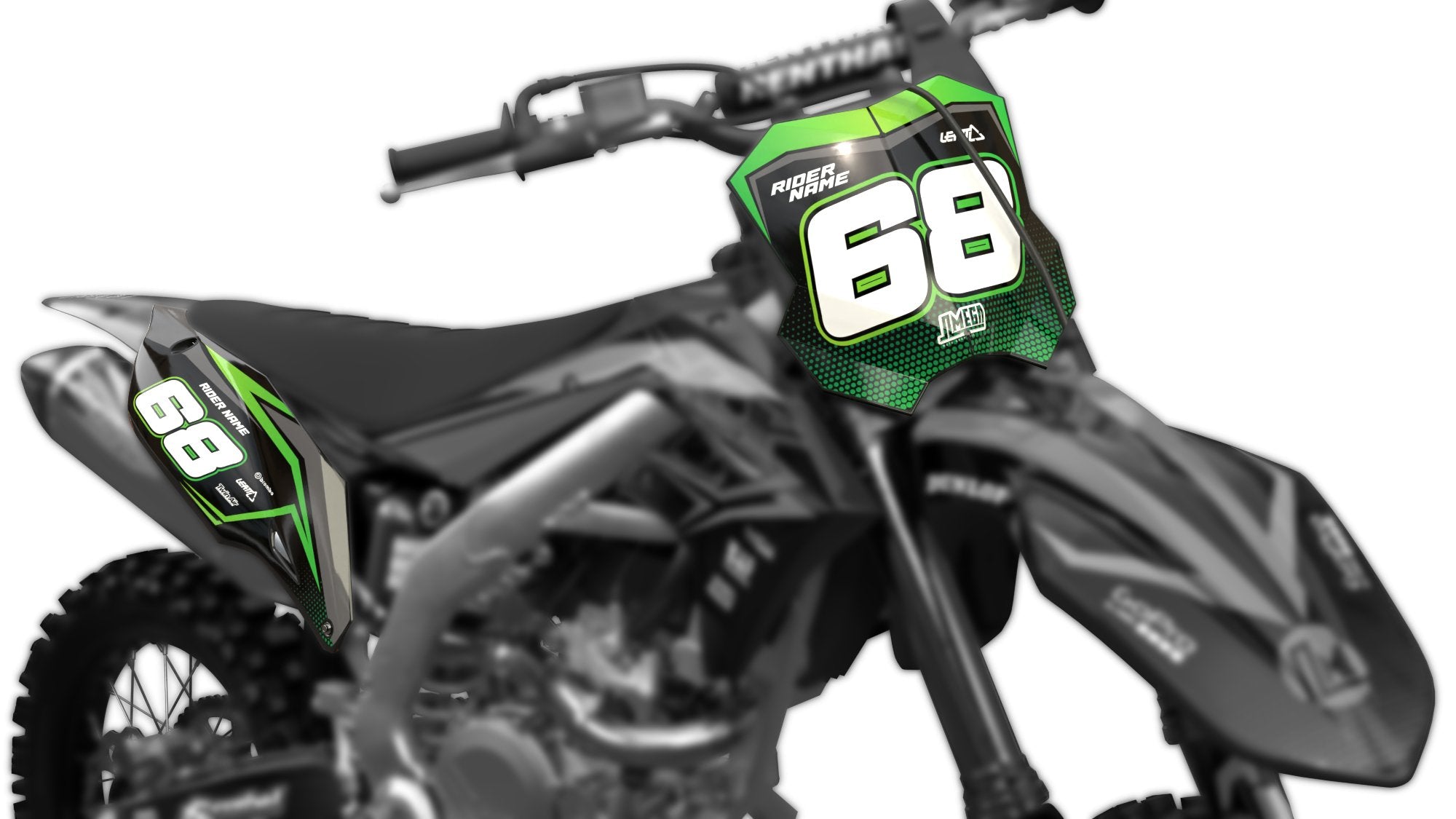 Rocket Number Plates | Omega Moto Graphics