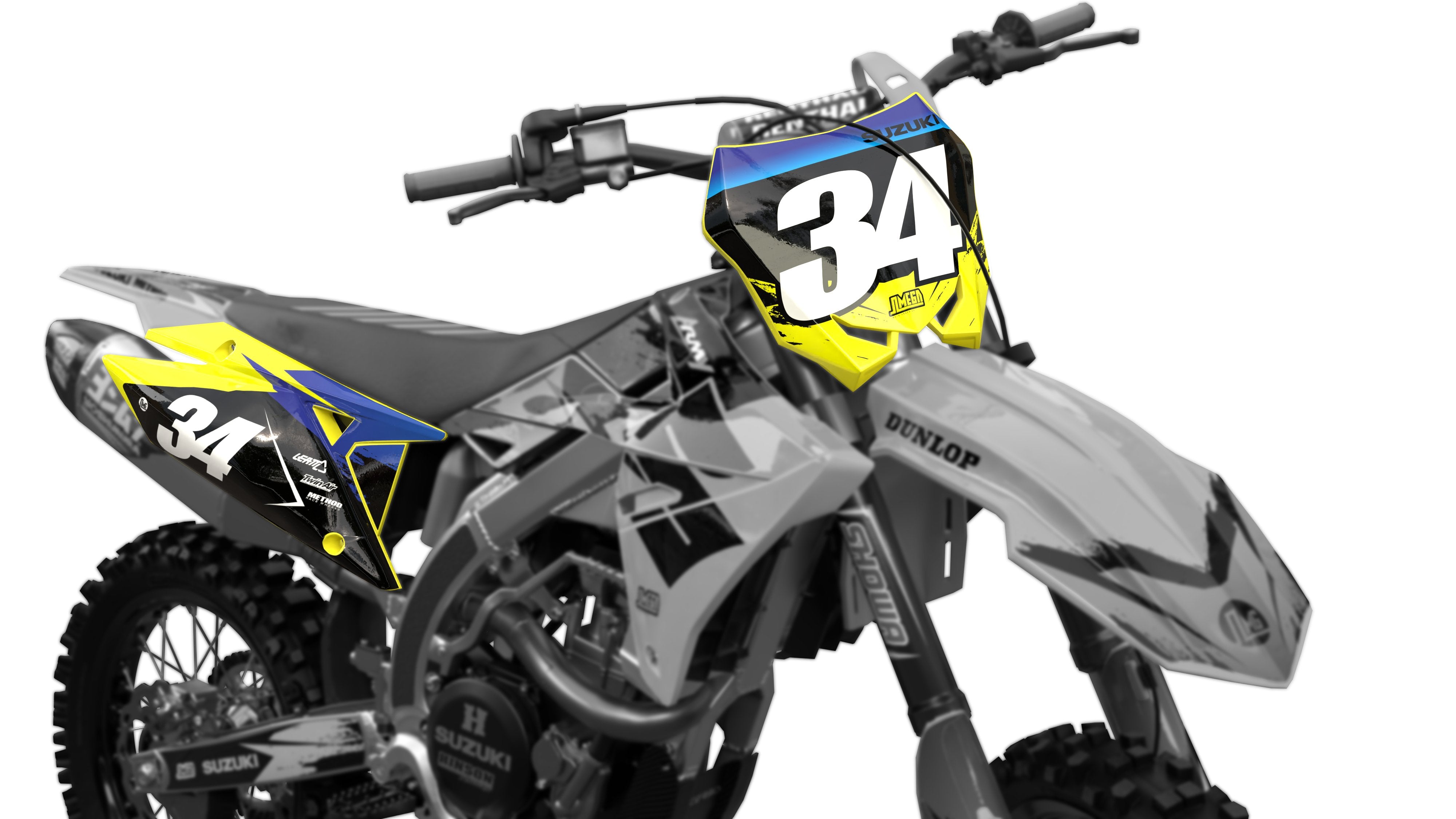 SU Yellow Number Plates | Omega Moto Graphics