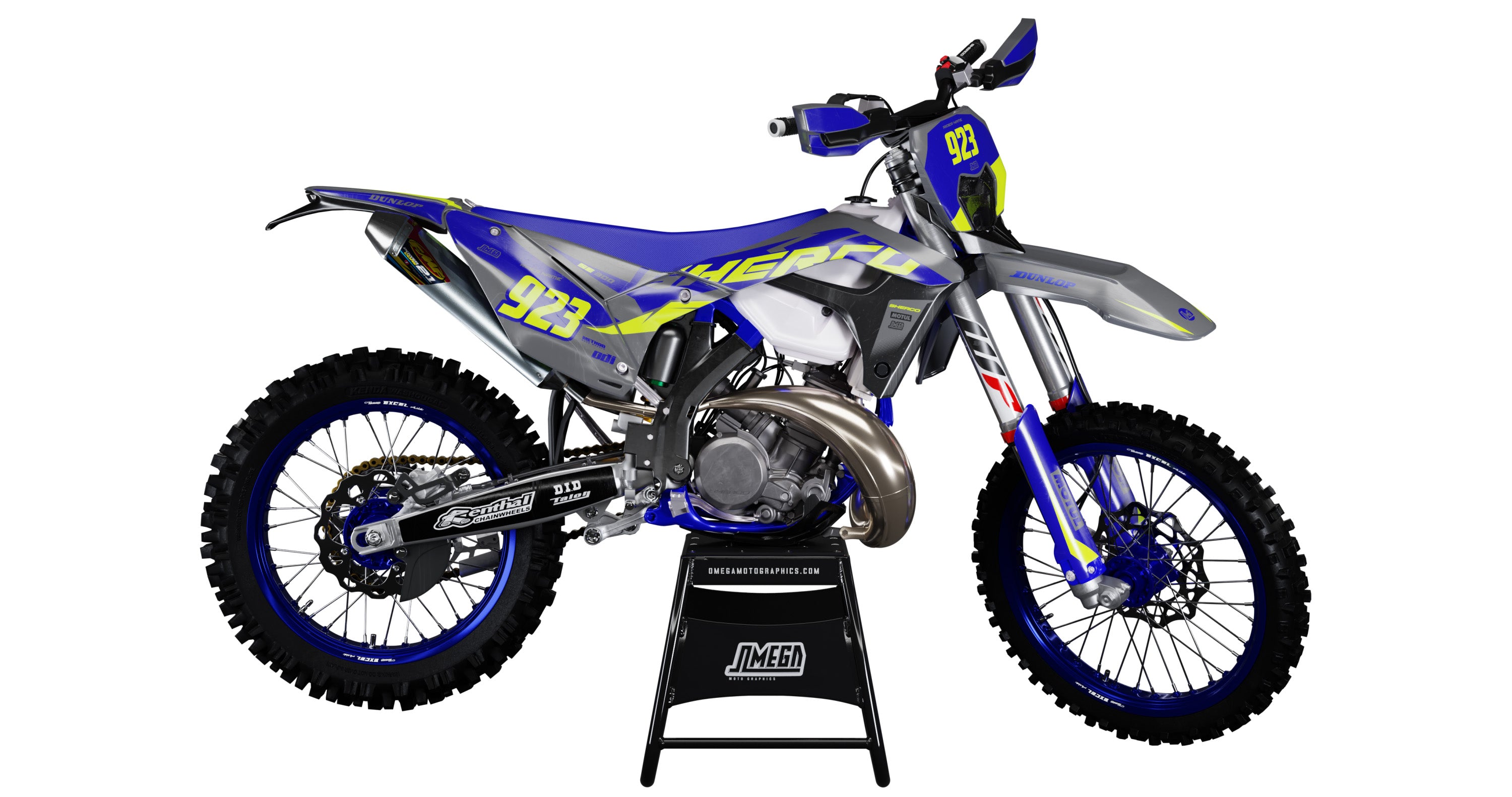 Sherco 2024 graphics graphics kit | Omega Moto Graphics