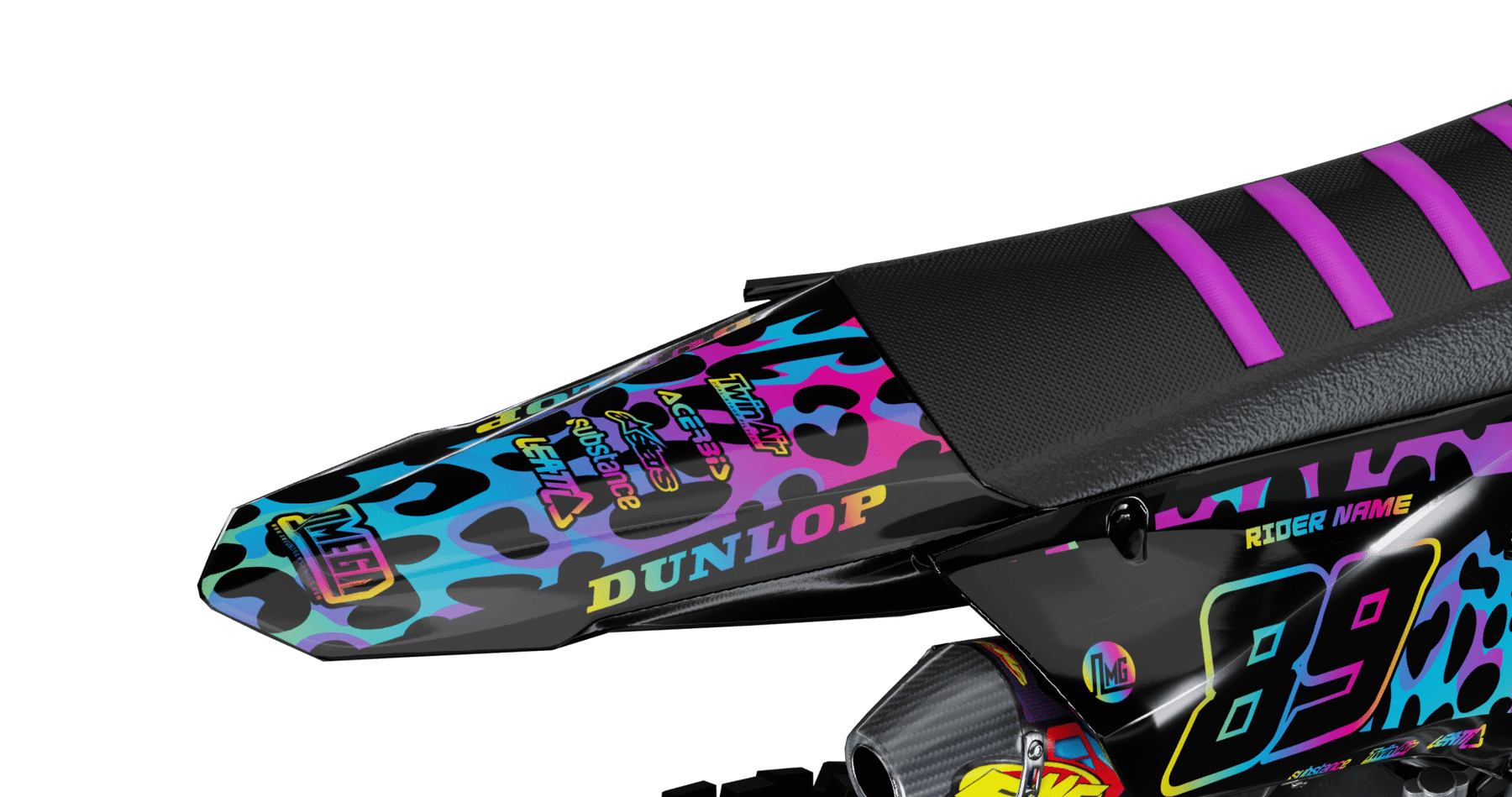 Spectrum Leopard Graphics Kit | MX Graphics – Omega Moto Graphics