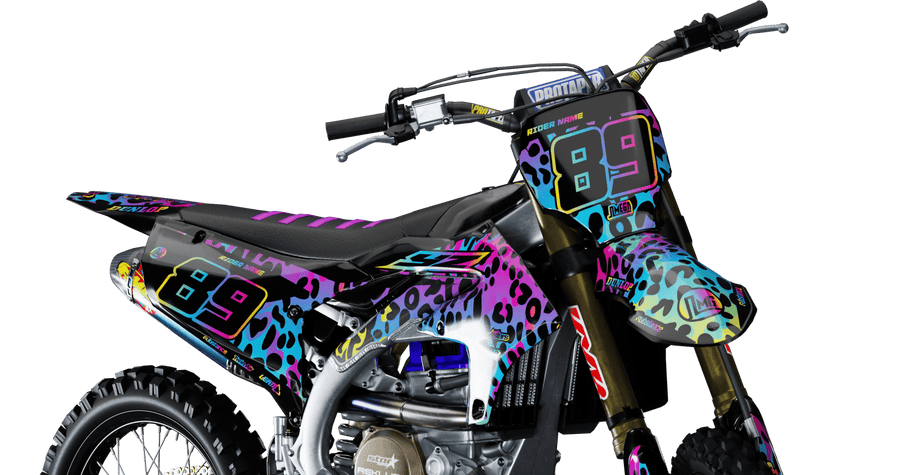 Spectrum Leopard Graphics Kit | MX Graphics – Omega Moto Graphics