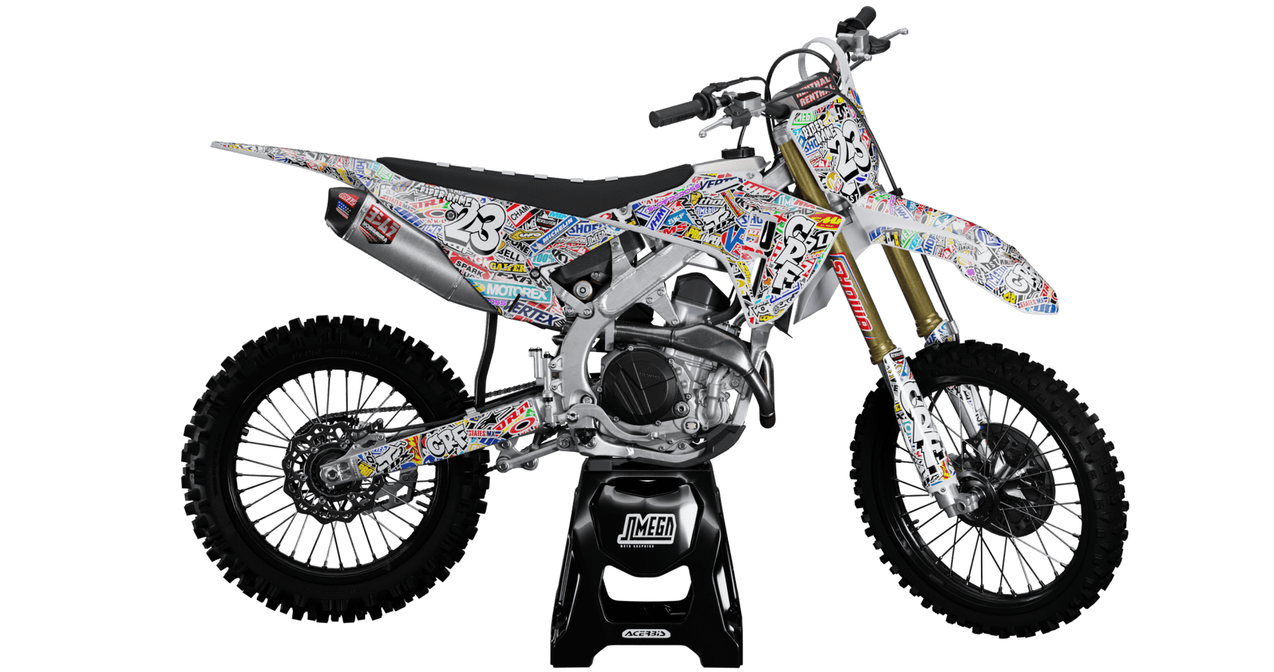 Sticker Bomb Pack | Dirt Bike Sticker Bomb – Omega Moto Graphics