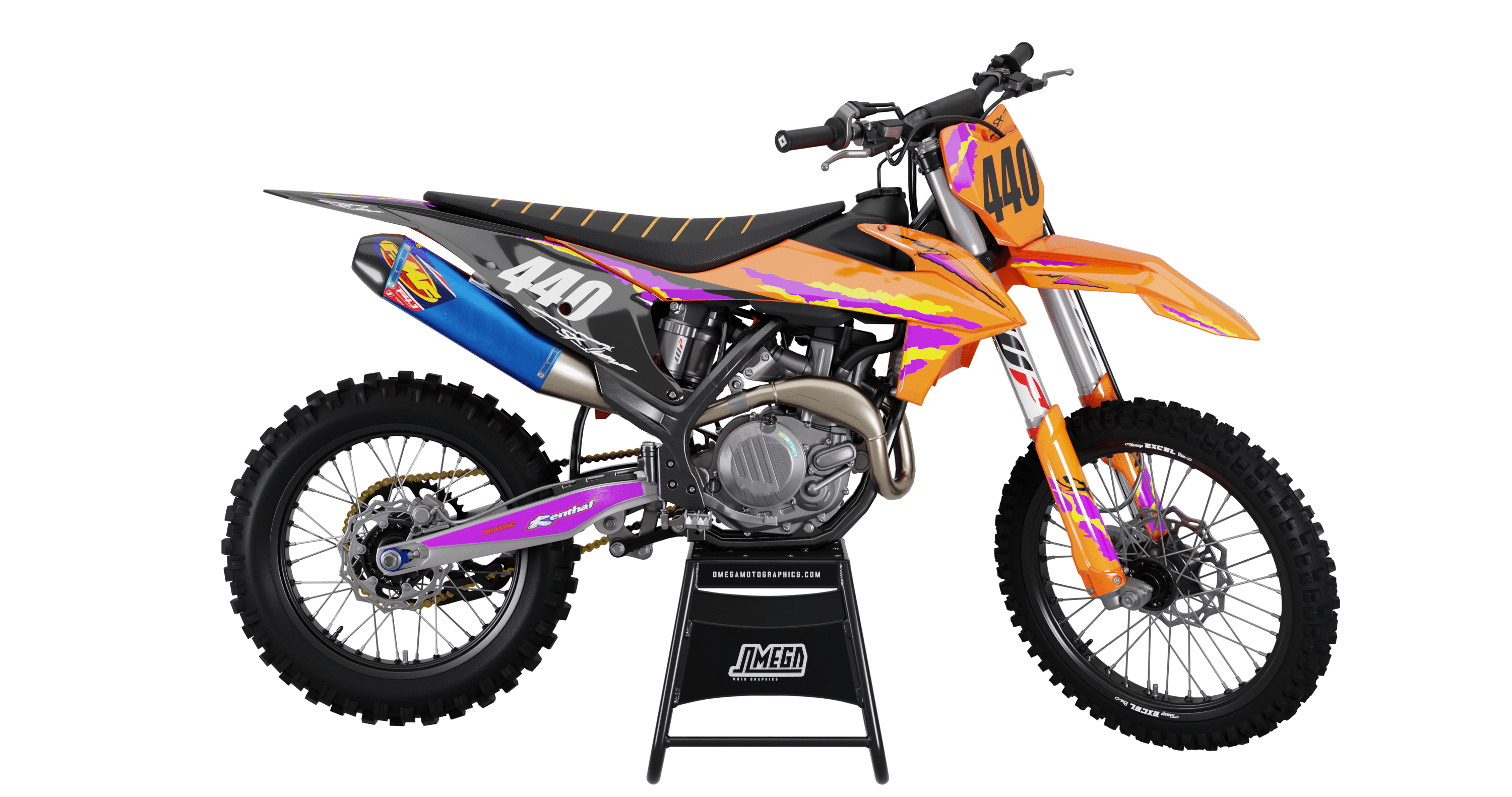 Throwback Retro Graphics Kit | Omega Moto Graphics