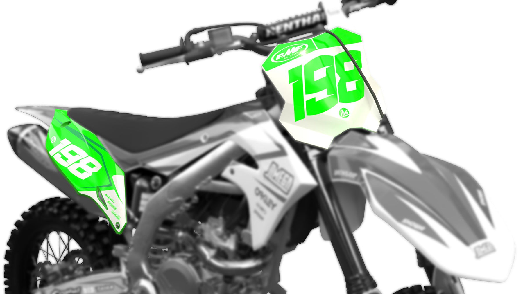 True Green Number Plates | Omega Moto Graphics