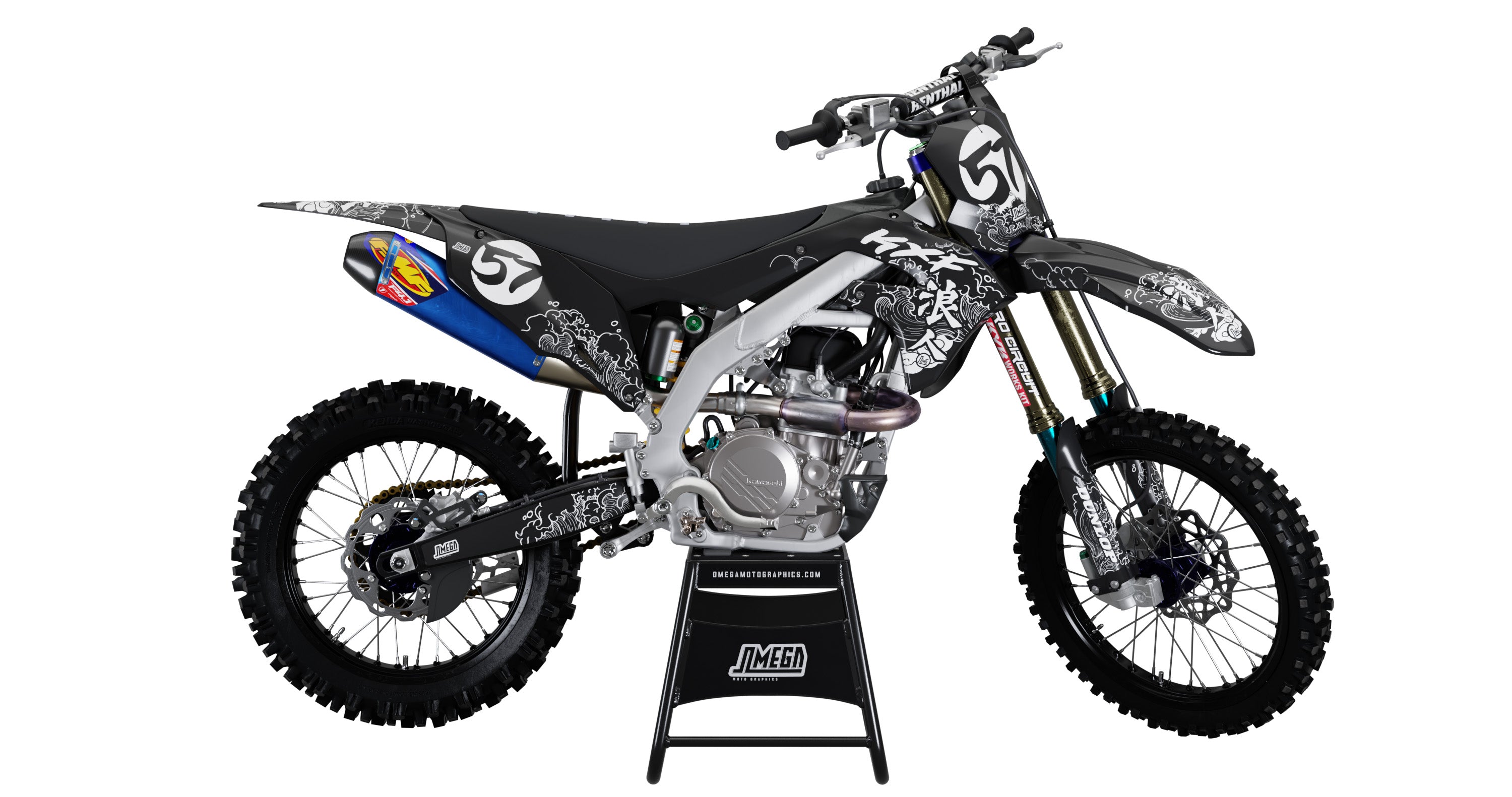 Jap Concept Graphics kit | Dirt Bike Decals – Omega Moto Graphics