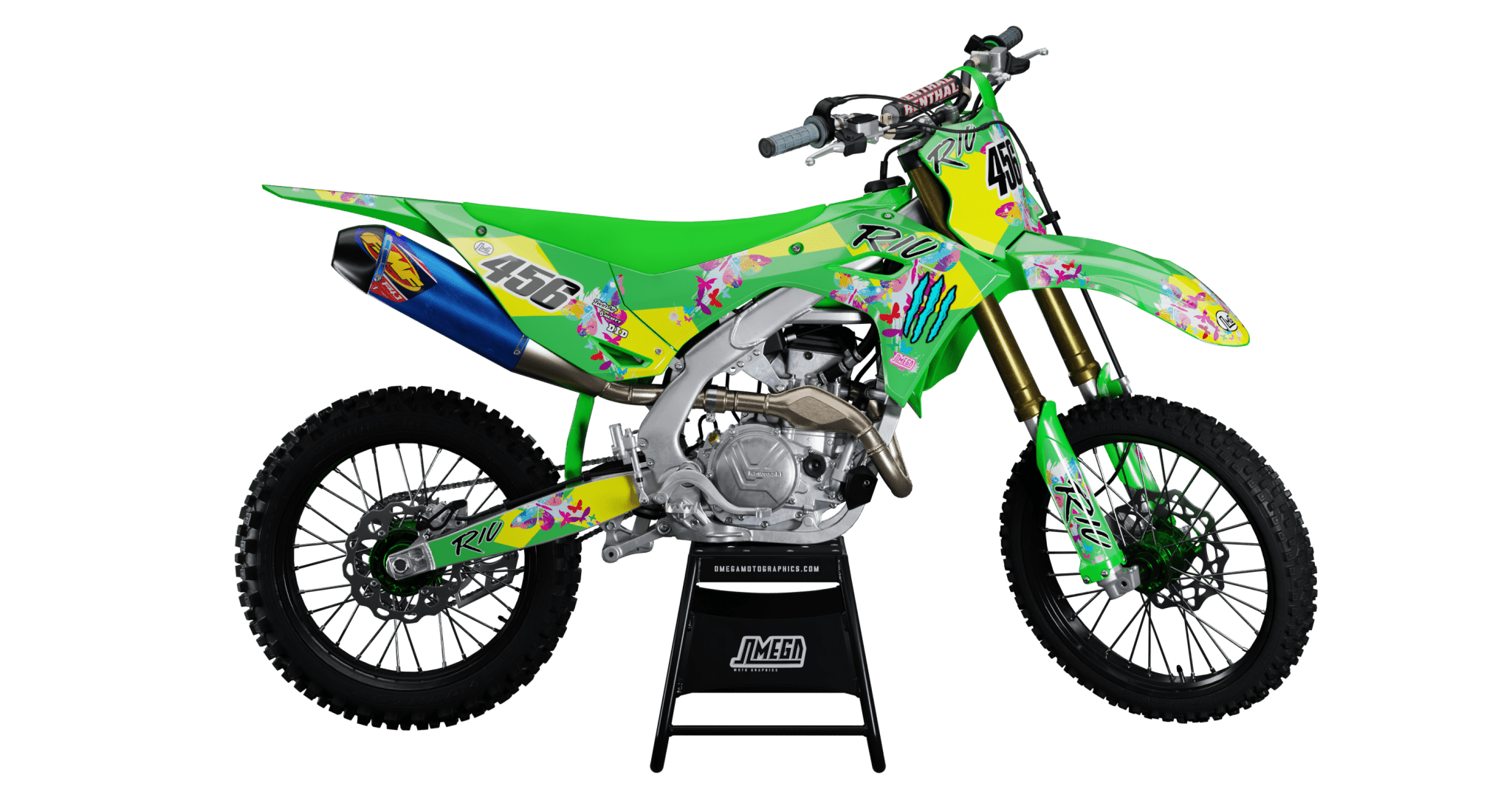 Rio Monster Sticker kit – Omega Moto Graphics
