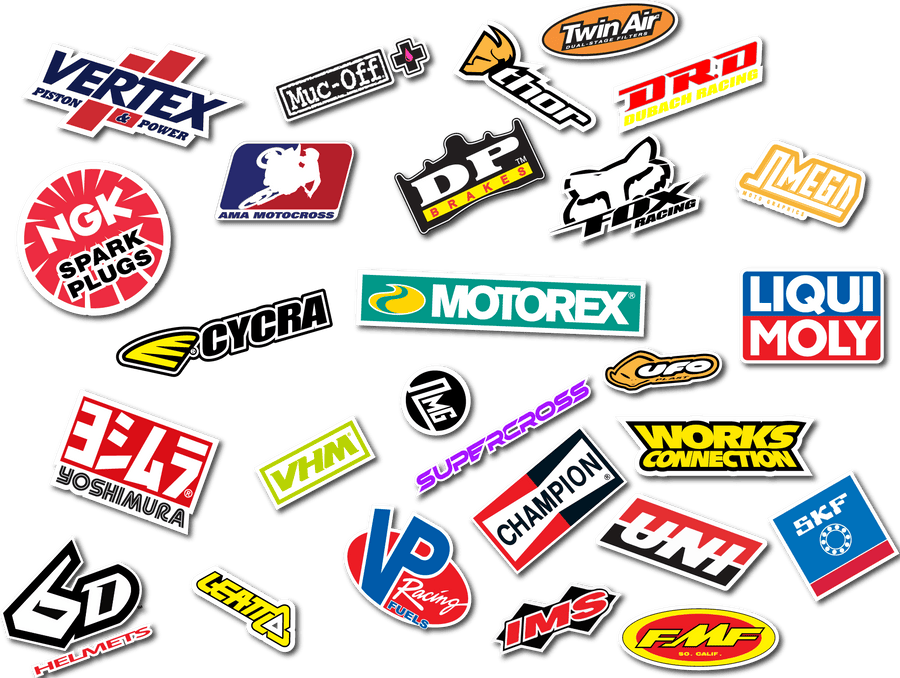Sticker Bomb Pack | Dirt Bike Sticker Bomb – Omega Moto Graphics