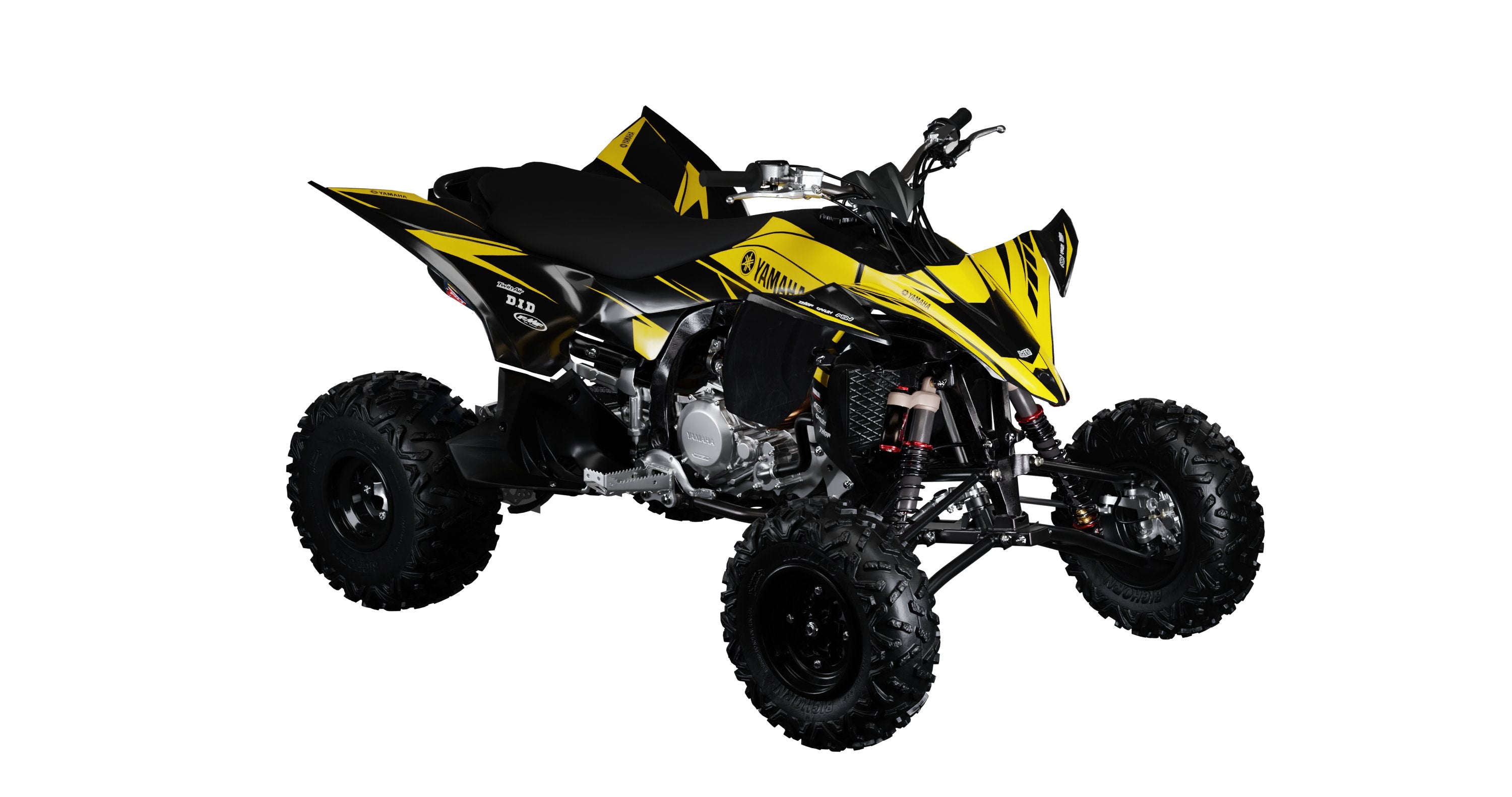 Anniversary Yellow Quad graphics kit | YFZ-R | Banshee | Raptor – Omega ...