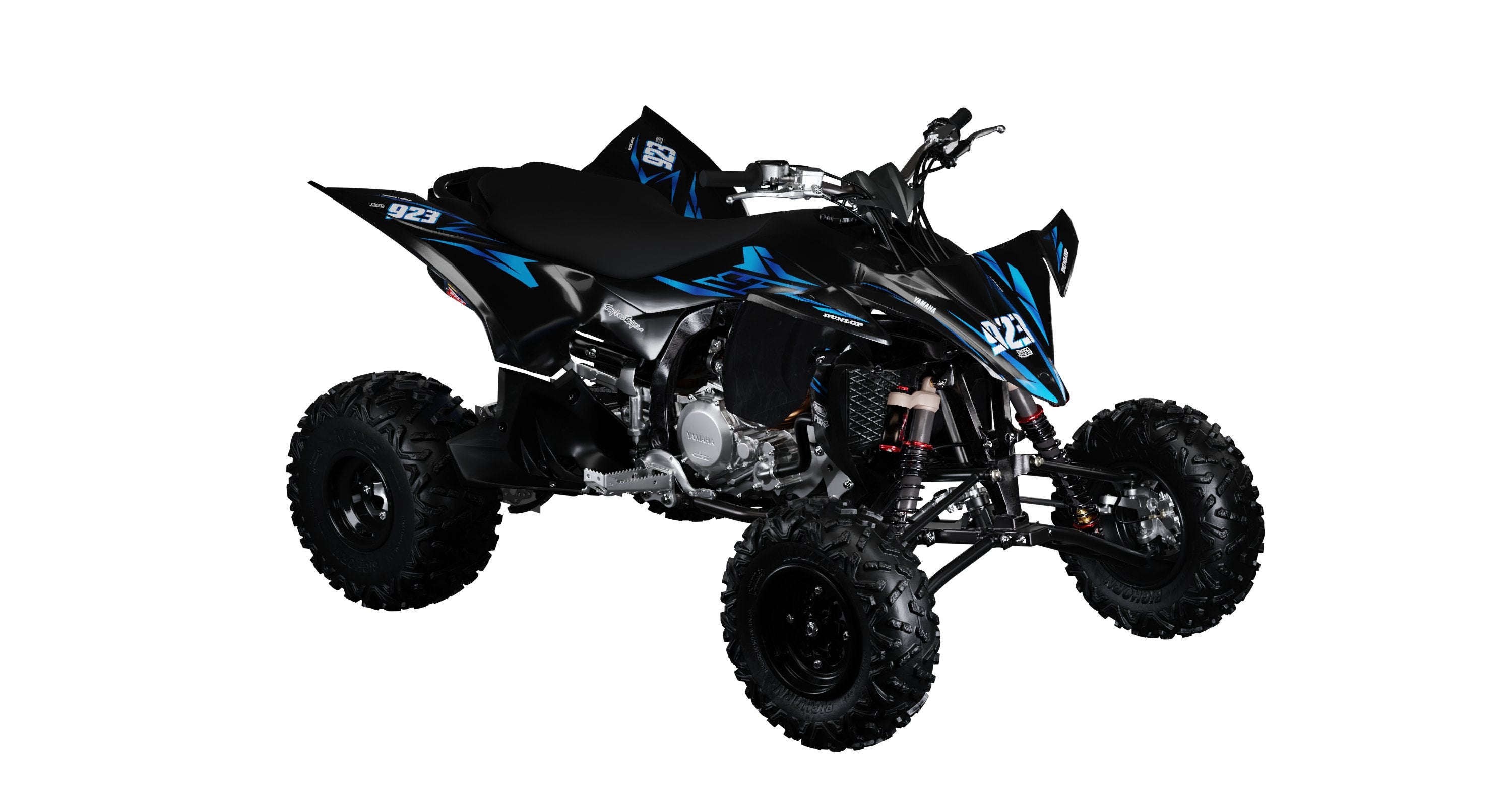 Metallic Blue Quad graphics kit | YFZ-R | Banshee | Raptor – Omega Moto ...