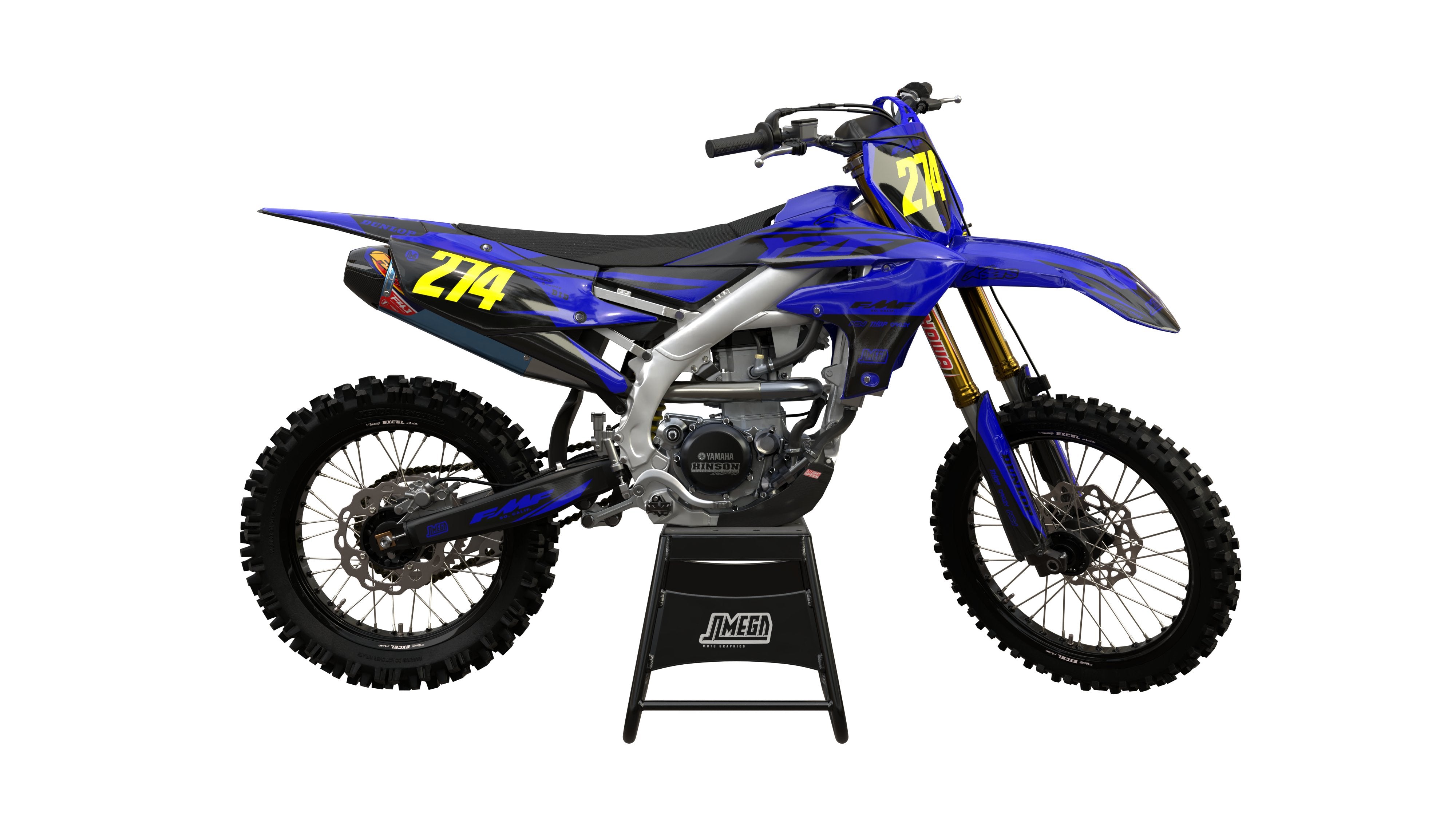 Yamaha YZ YZF Blending Graphics Kit | Omega Moto Graphics