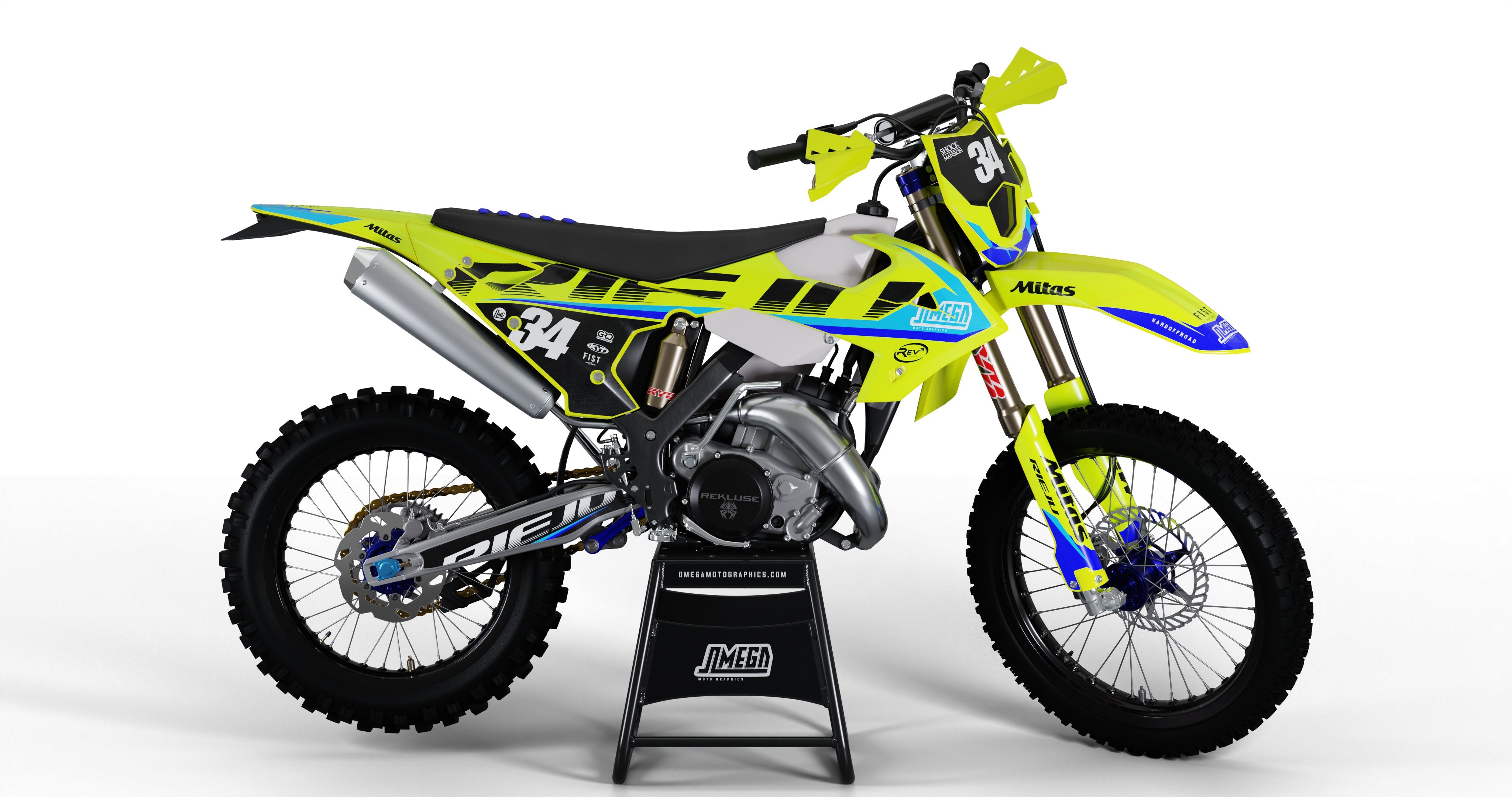 Rieju Graphics Kit | Omega Moto Graphics