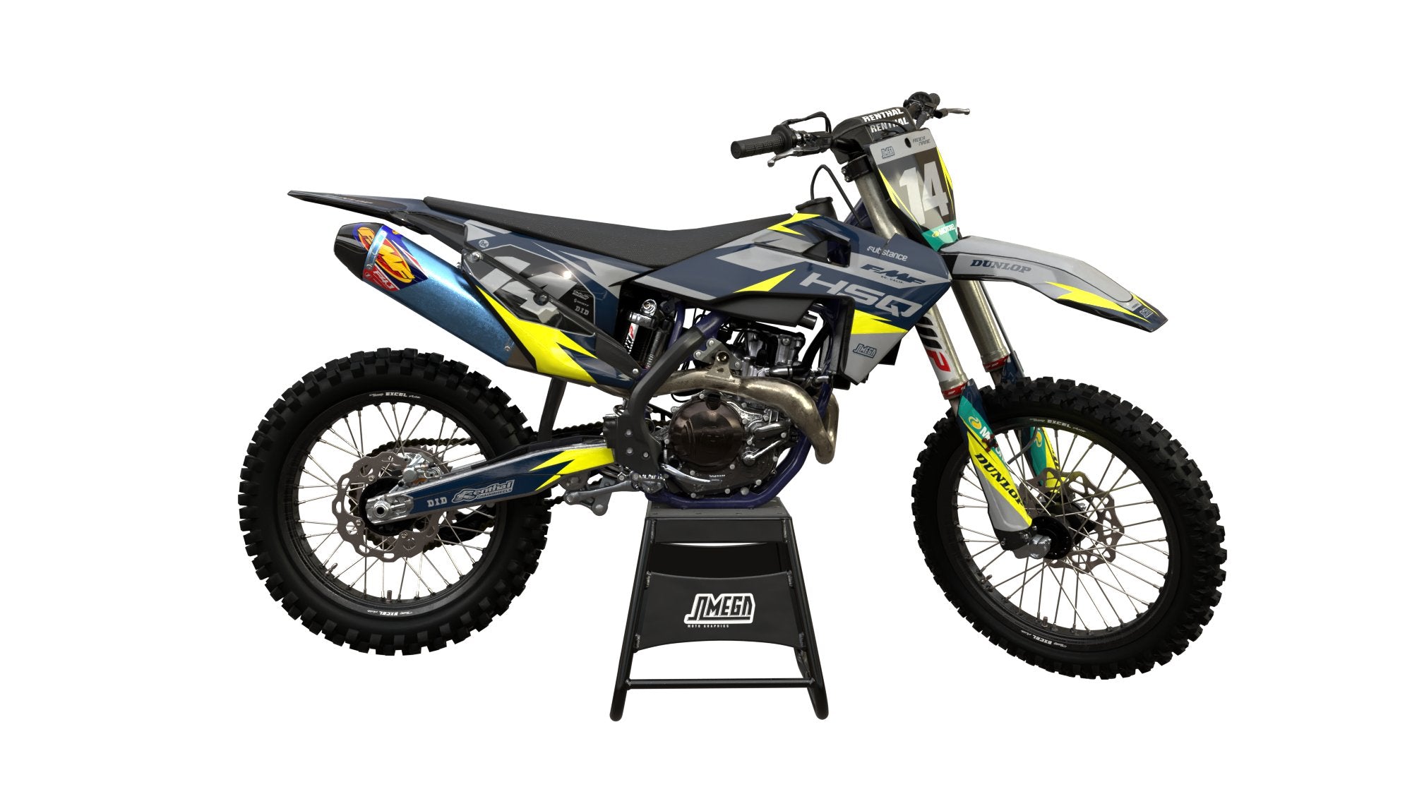 Husqvarna TC FC TE FE TX FX Graphics Kit | Omega Moto Graphics